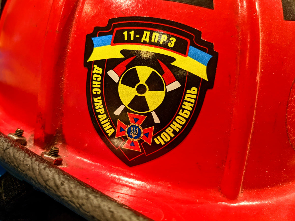 Chornobyl Fire/Rescue STICKER (2 pack) – Clean Futures Fund